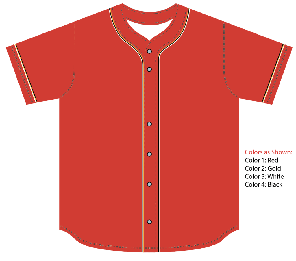 Sublimated Full Button Baseball Jersey – Hooray Sport