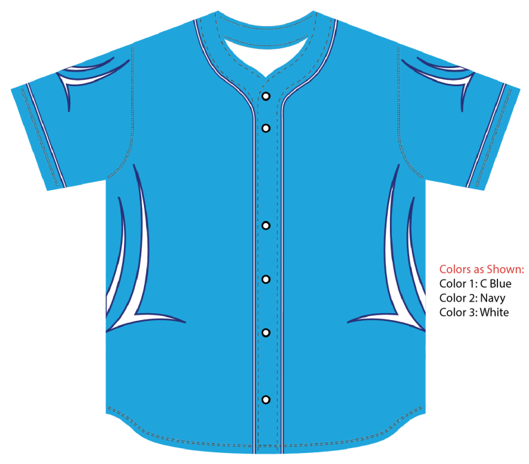 Sublimated Full Button Baseball Jersey – Hooray Sport
