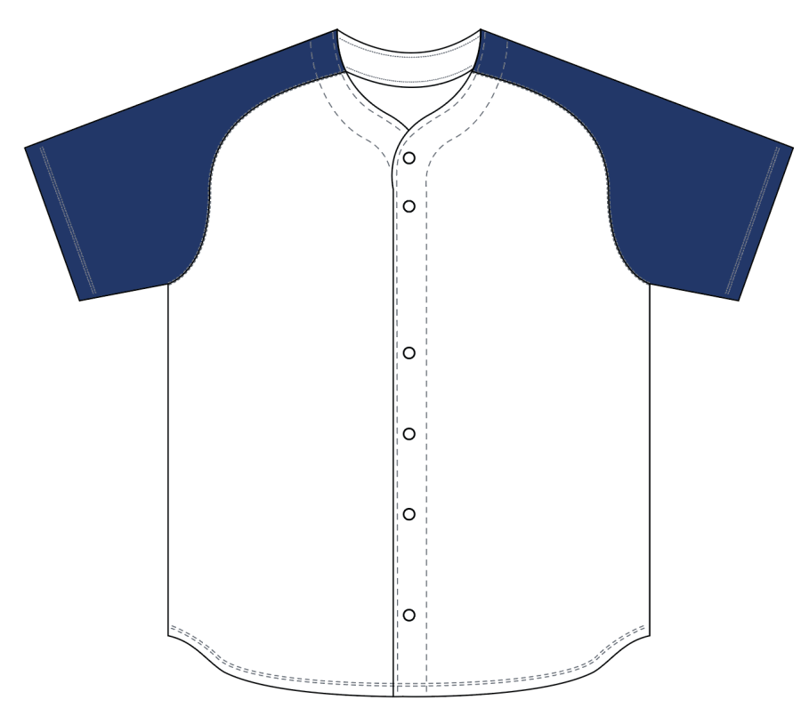Sublimated Full Button Raglan Sleeve Baseball Jersey – Hooray Sport